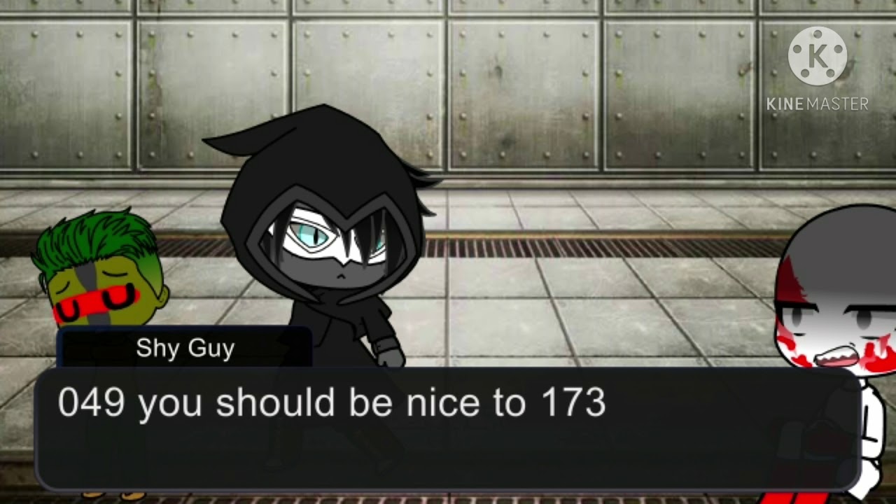 Cookie meets SCP 193, 049, and shy guy - YouTube