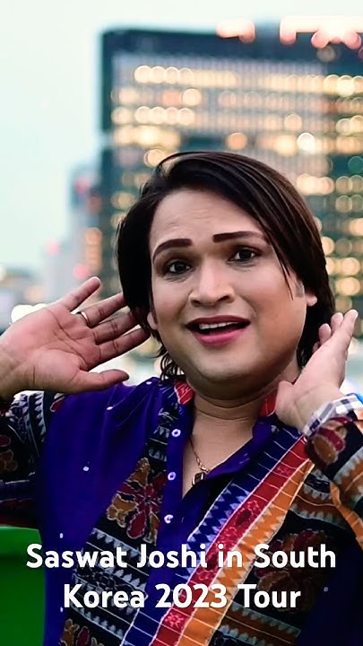 Saswat Joshi in South Korea || #seoul #southkorea #namsanseoultower #sambalpuri #dance - YouTube
