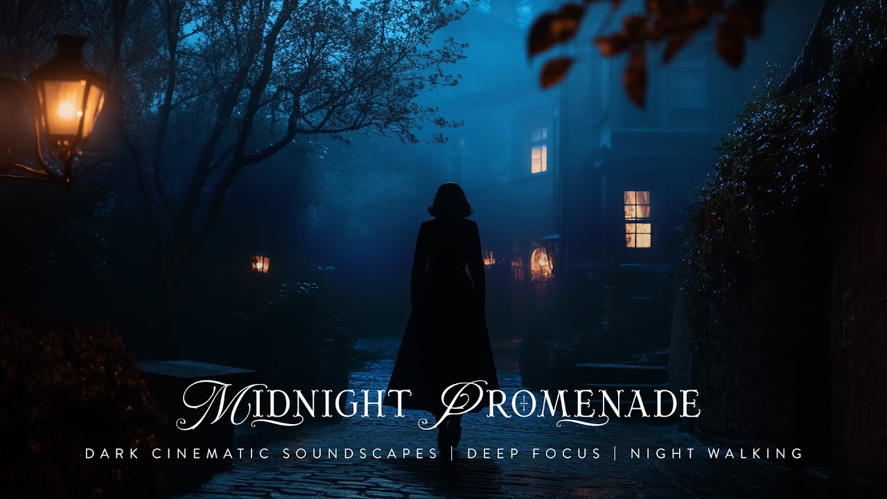 Midnight Promenade | Dark Ambient Music for Night Walks & Deep Focus ...