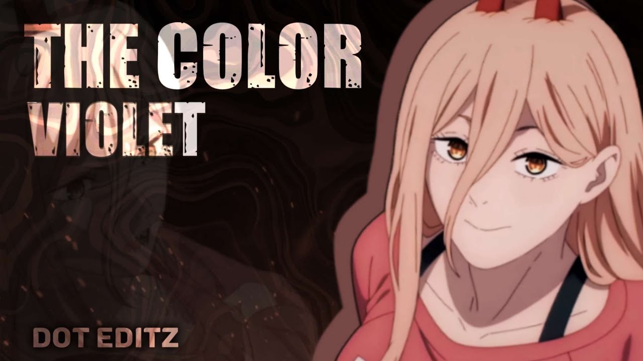 Power Edit | The color violet - YouTube