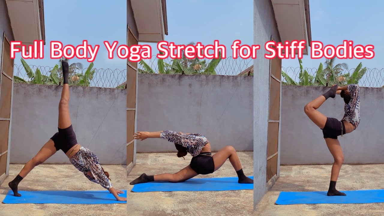 Full Body Yoga Stretch For Stiff Bodies - YouTube