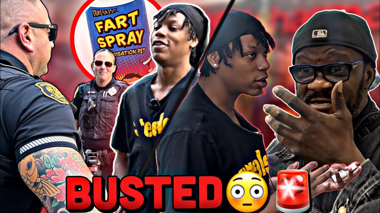FART SPRAY PRANK💩😭(COPS CAME)😳*HILARIOUS* - YouTube