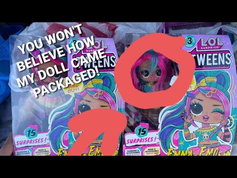 Emma Emo lol surprise tweens unboxing and review - YouTube