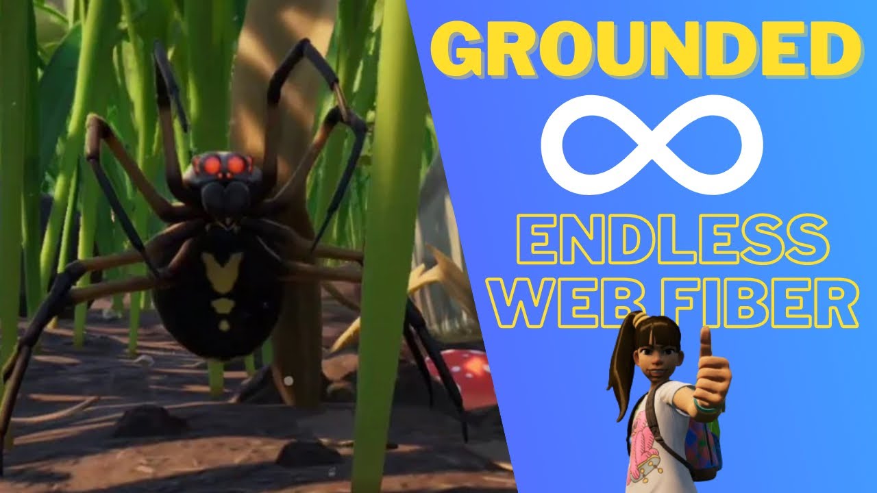 HOW TO FARM WEB FIBERS ON GROUNDED - YouTube