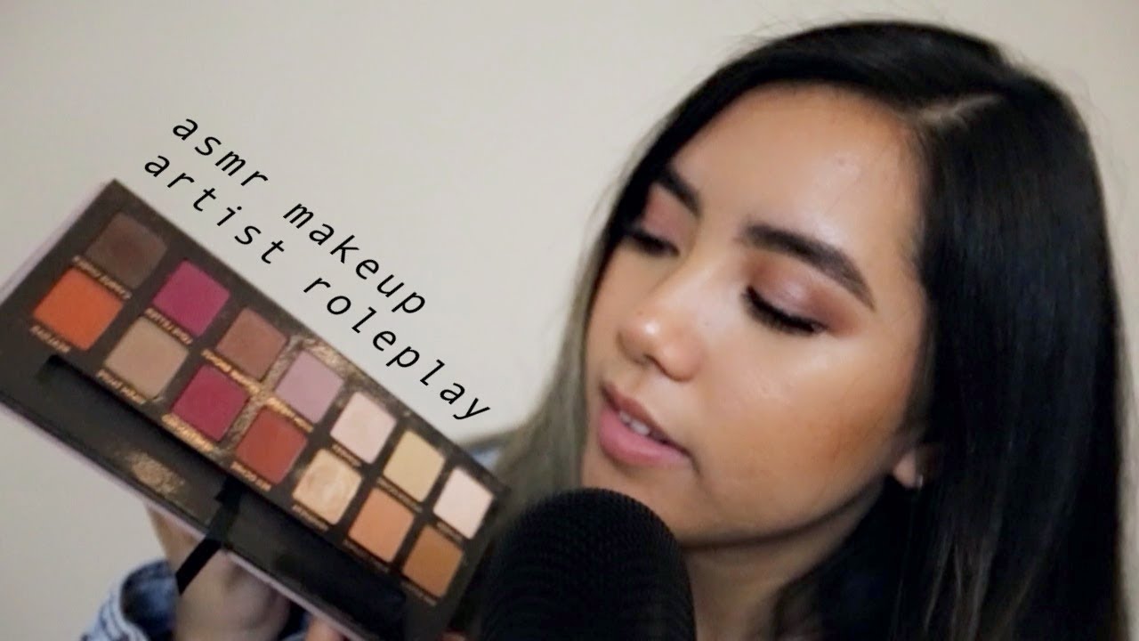 ASMR Makeup Artist Roleplay 💄 Doing Your Makeup For Prom - YouTube