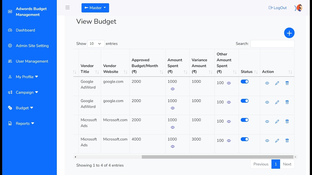 AdWords Budget Management Software - YouTube