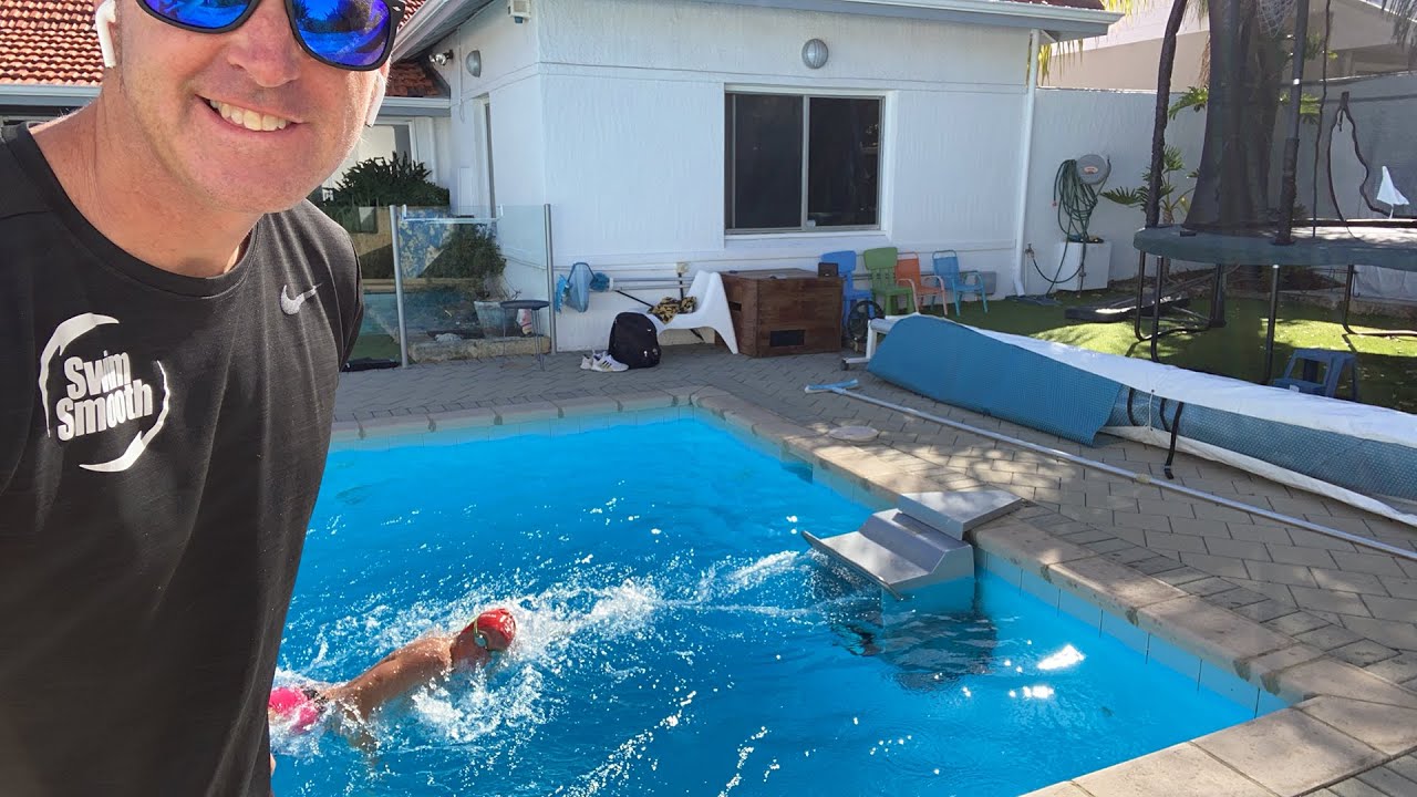 Byron Kimber in an Endless Pool with a parachute at 1:14/100m - YouTube