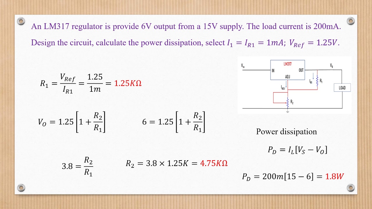 DC Voltage Regulators Problems 1 - YouTube