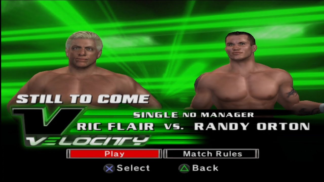 WWE SmackDown vs. Raw 2007 - Ric Flair vs Randy Orton - YouTube