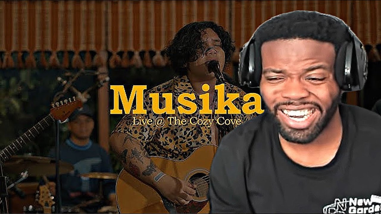 BEAUTIFUL... FIRST TIME HEARING Musika x Iris (Live at the Cozy Cove ...