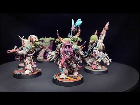 Death Guard Kill Team commission. - YouTube