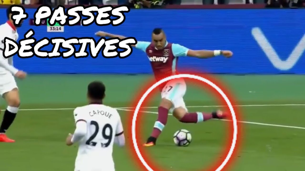 7 PASSES DÉCISIVES EXCEPTIONNELLES DANS LE FOOT - YouTube