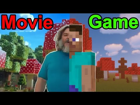 Building the MUSHROOM House From The Minecraft Movie INTO MINECRAFT ...