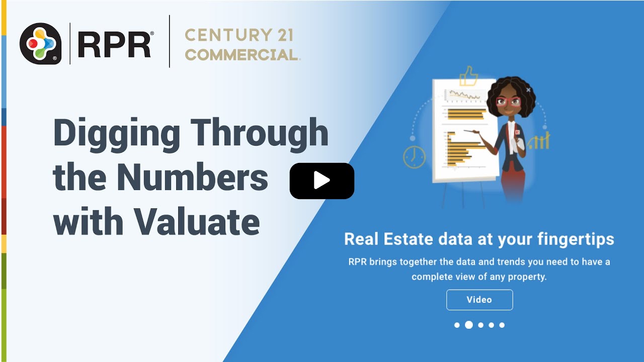 Digging Through the Numbers with Valuate - RPR & C21 Commercial Video ...