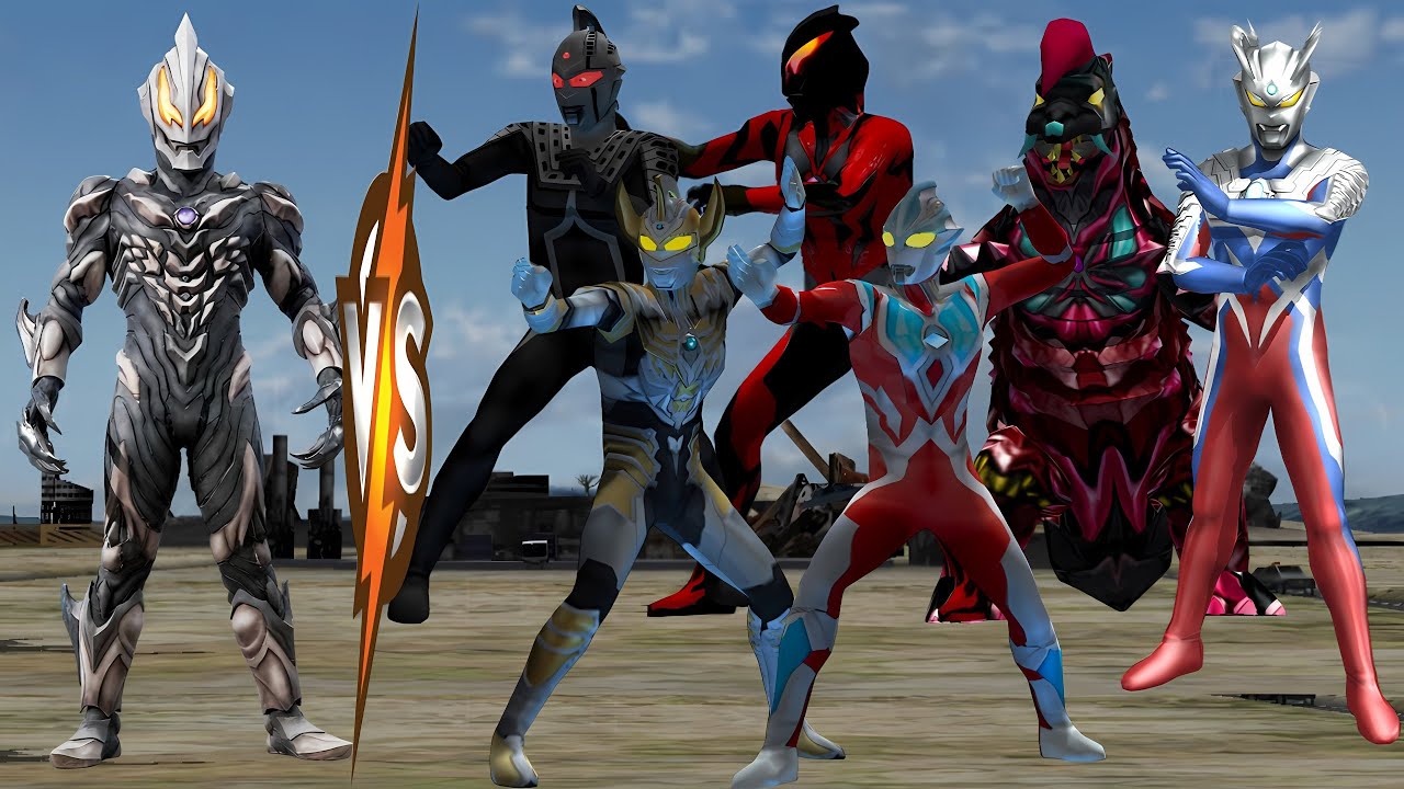 BELIAL ATROCIOUS VS ULTRAMAN GINGGA STRIUM CHAOSROID S TAIGA ZERO BELIAL MONSTER ARCH BELIAL ...