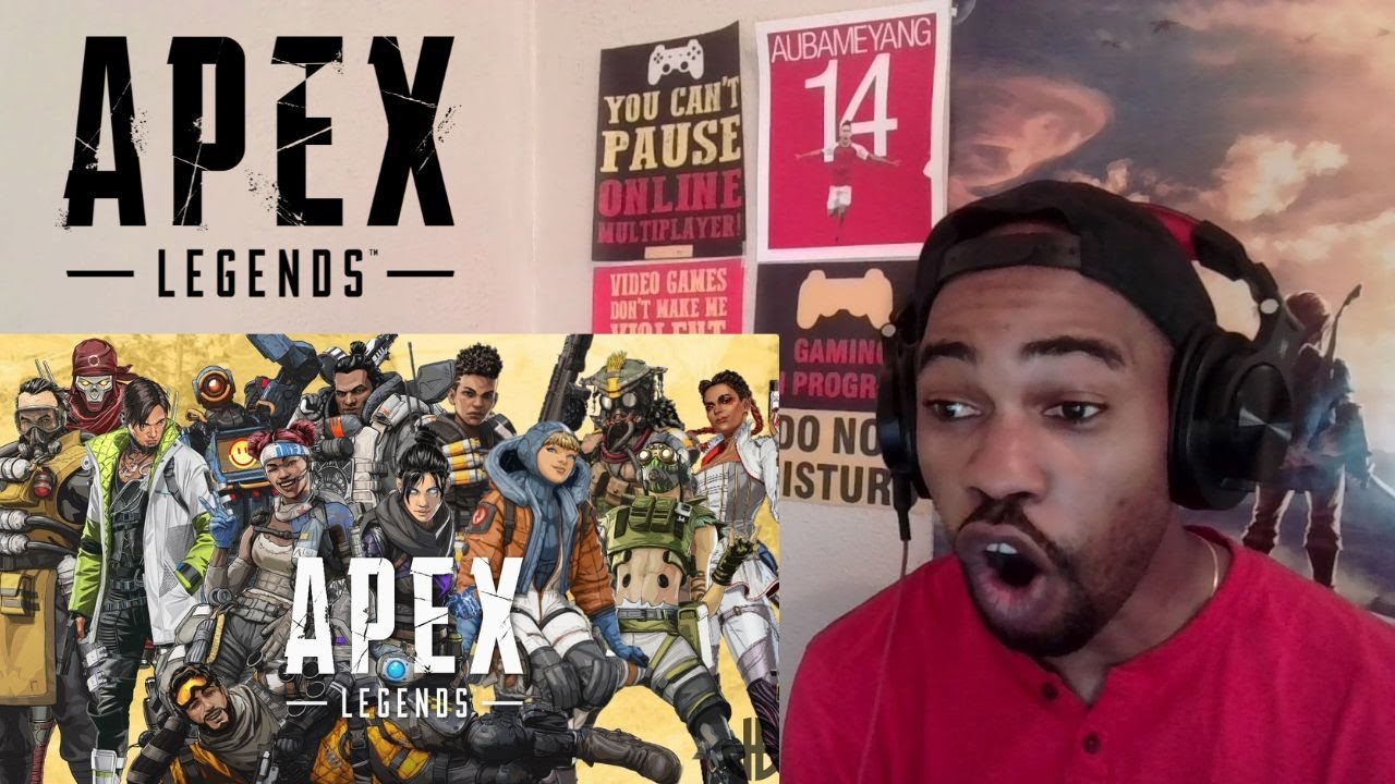 Apex Legends All Meet the Legends Reaction - YouTube
