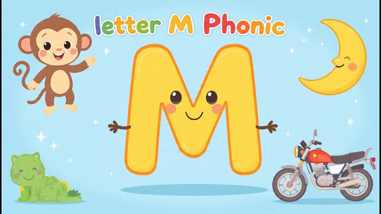 The Letter M | Learn M Alphabet for children | kids Songs | Nursery ...