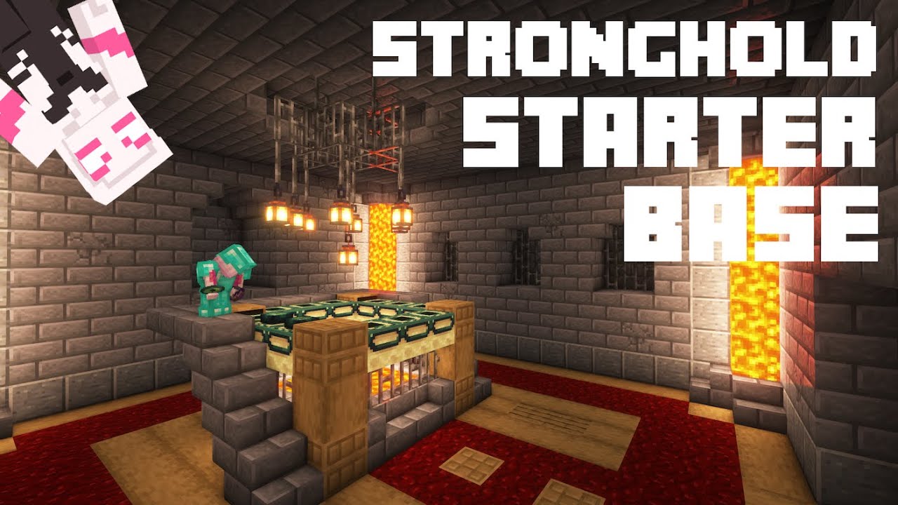 Building a Stronghold Stater Base in a New Survival World - YouTube