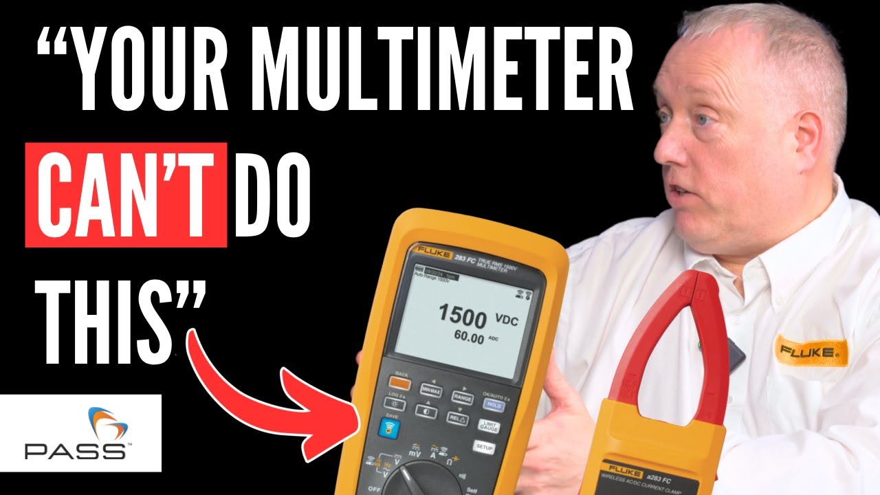 SOLAR PV Testing Made EASY with Fluke 283FC Digital Multimeter! - YouTube