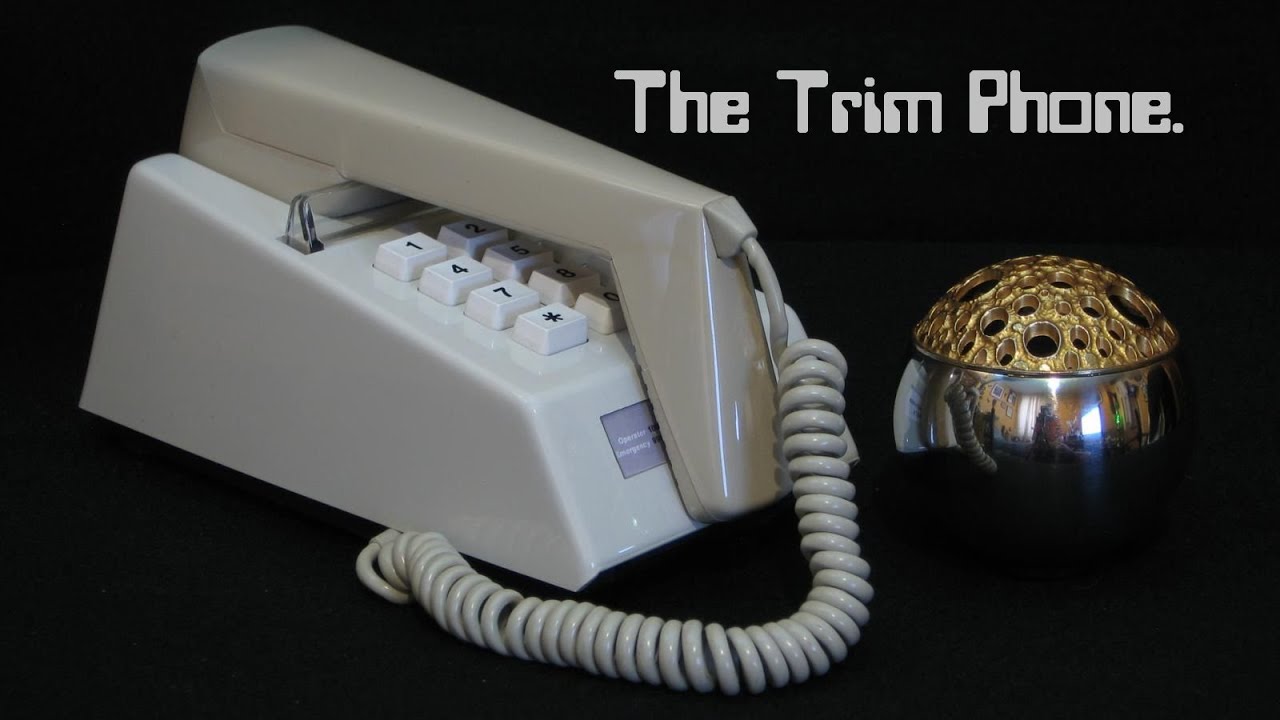 GENUINE ICONIC 1981 TRIM PHONE 1981 - YouTube