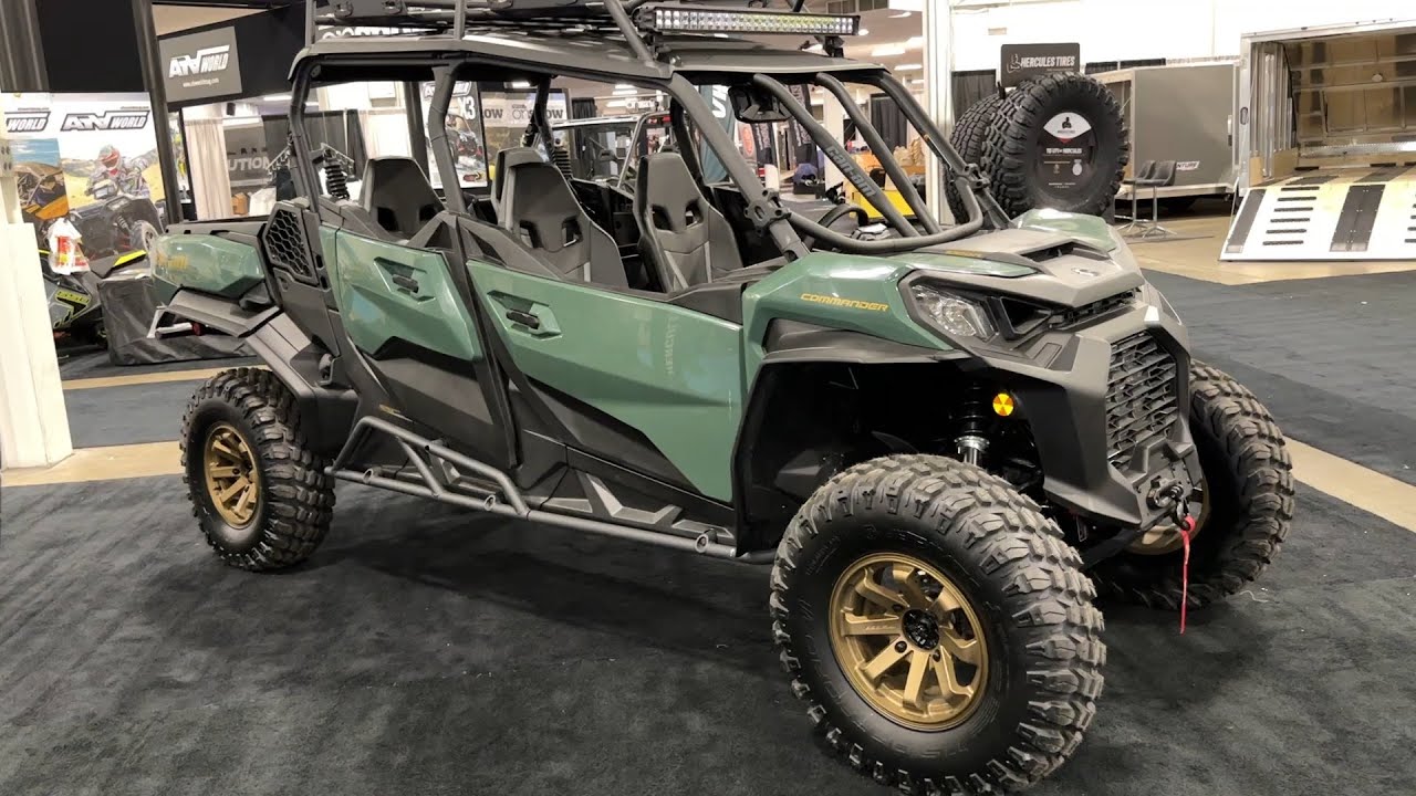 Amazing Side by Side ATV ! 2023 Can Am Commander XT - YouTube