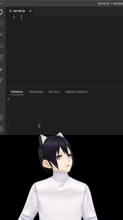 How to build a basic web server with express and Node.JS #shorts - YouTube