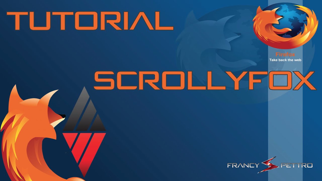 [TUTORIAL ITA] Download ScrollyFox + guida all'uso - YouTube