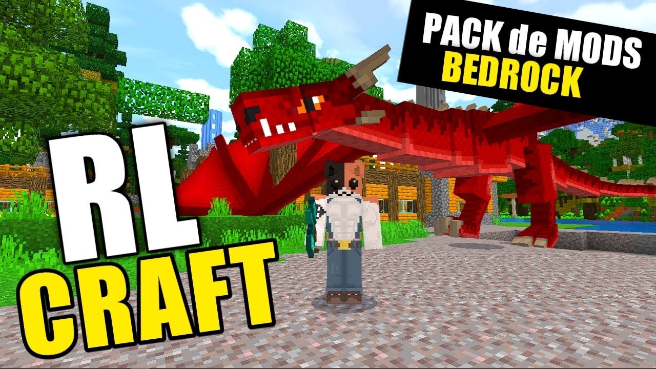 Minecraft Bedrock:RL Craft el MOD PACK más DIFÍCIL del MUNDO - YouTube