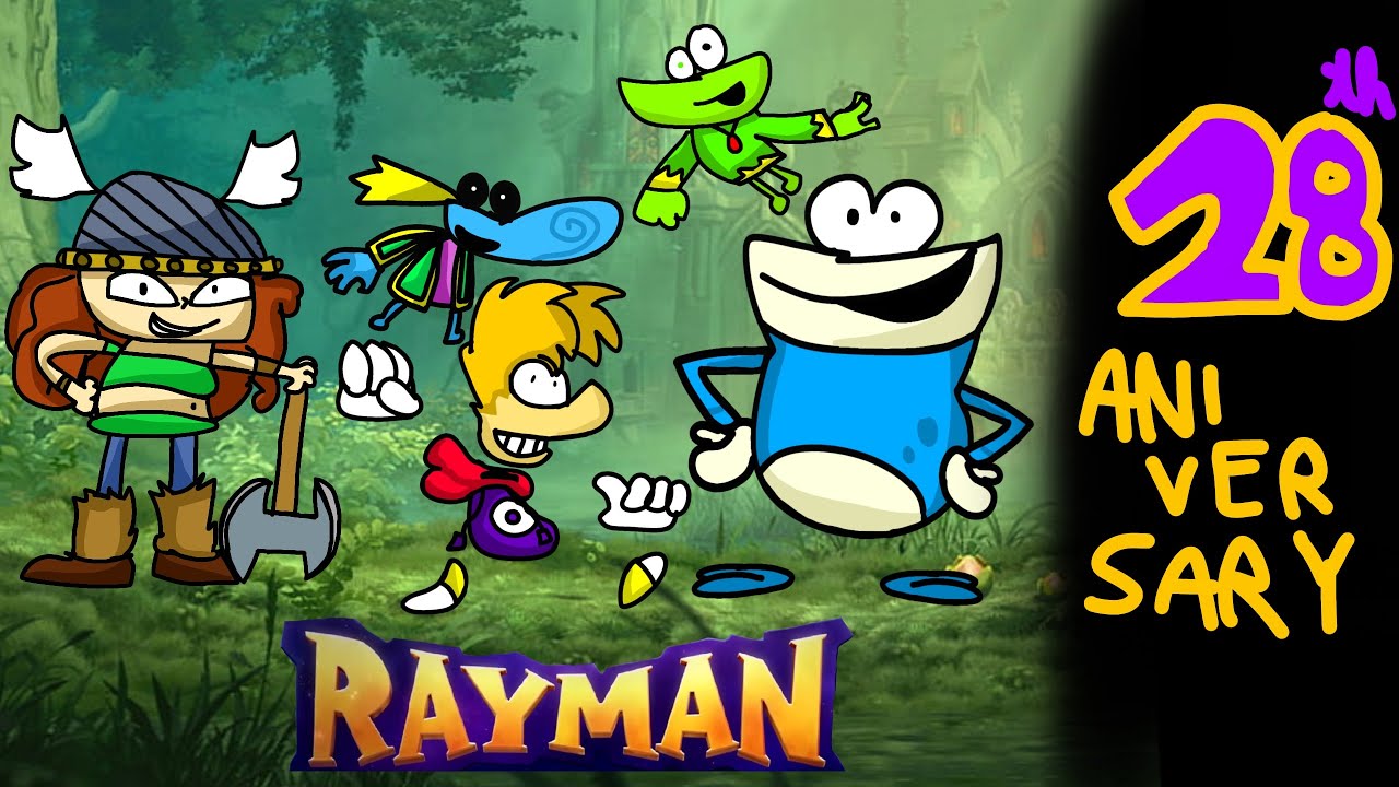 RAYMAN 28 ANIVERSARIO-VIDEO ESPECIAL - YouTube