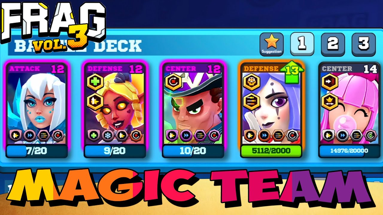 FRAG Pro Shooter Vol.3 - MAGIC Team😍Gameplay🔥(iOS,Android) - YouTube
