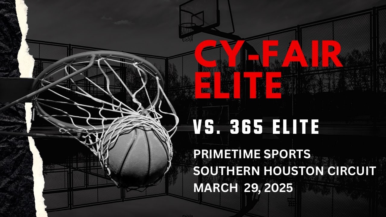 Girls Basketball: CyFair Elite vs. 365 Elite Varsity | Katy, TX - YouTube