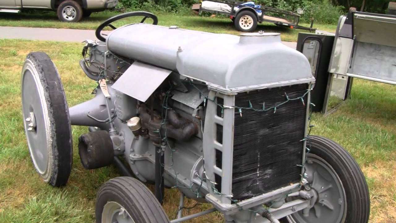 RARE 1917 FORDSON F TRACTOR - YouTube