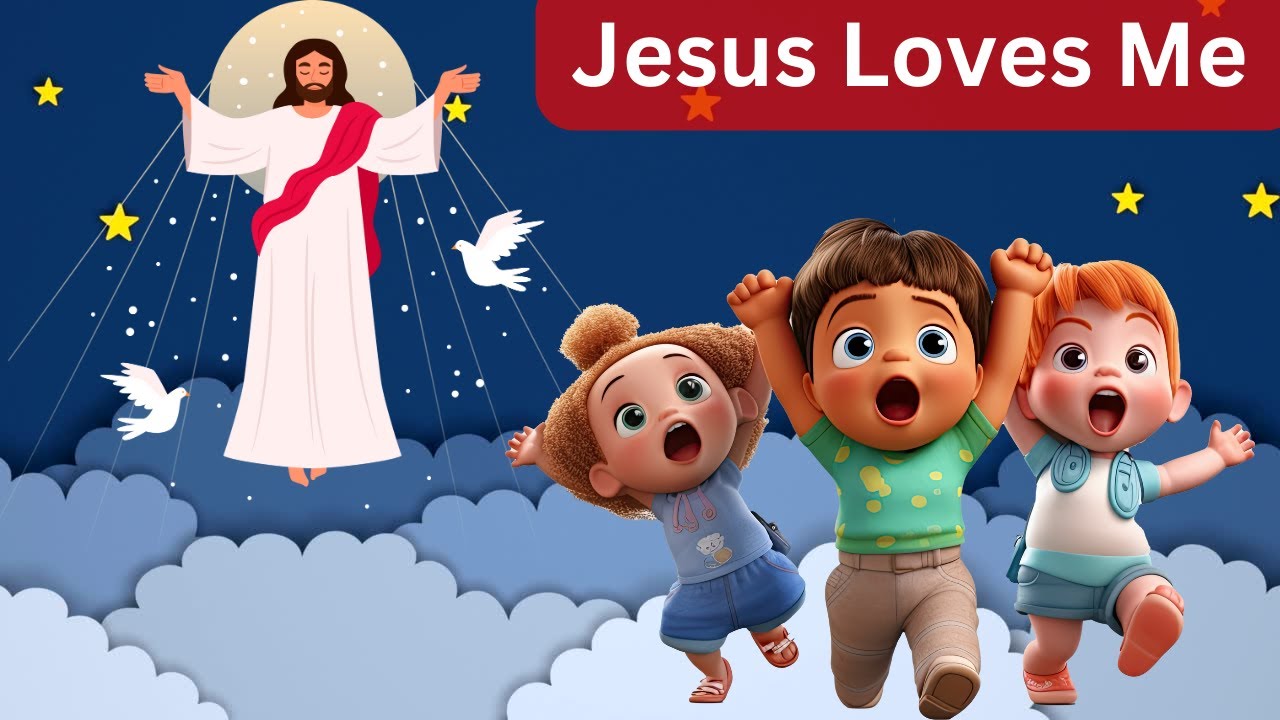 Jesus Loves Me All the Time - Joyful Christian Song for Kids - YouTube