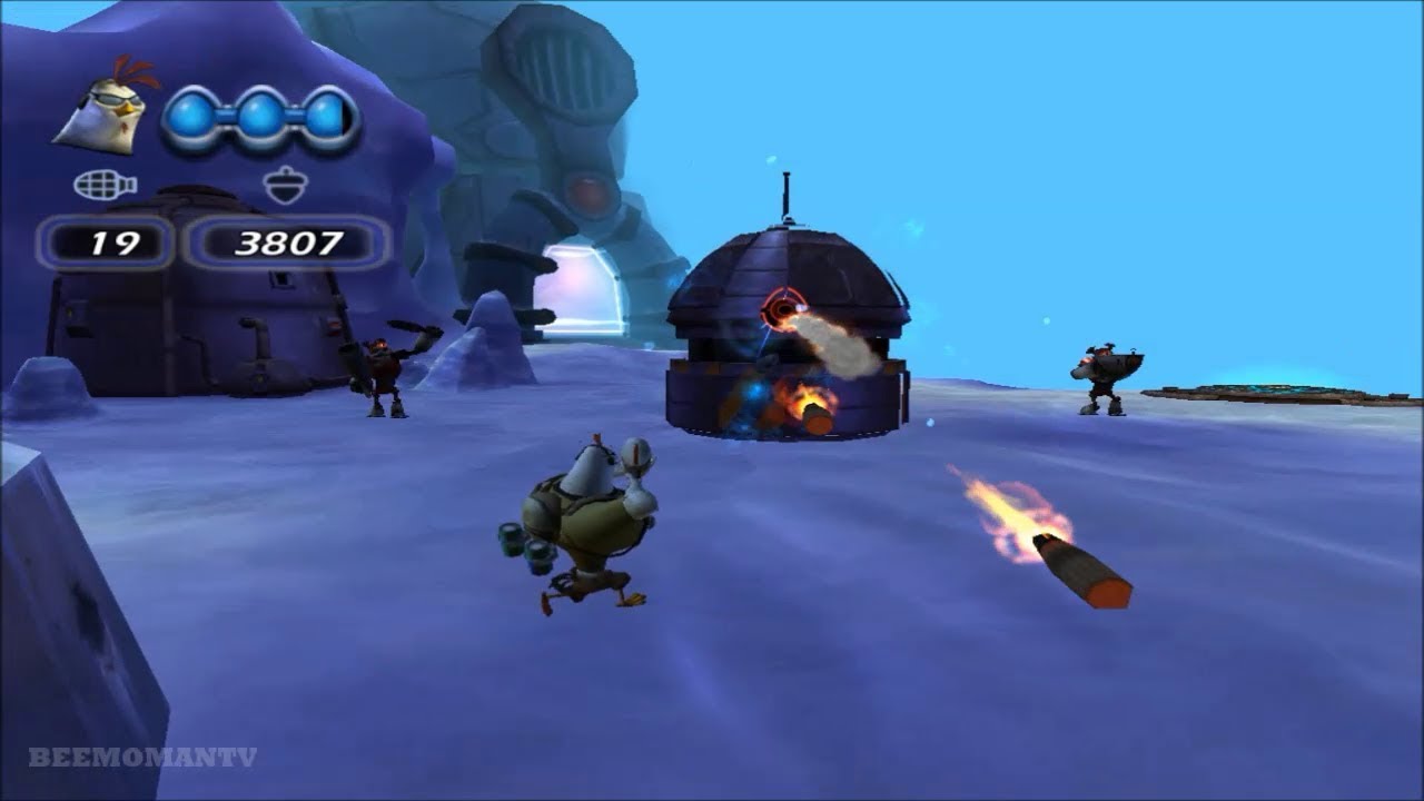 Disney's Chicken Little: Ace in Action Walkthrough Part 1 - Cold ...