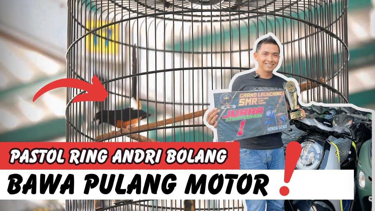 GRAND LAUNCHING SMR! KENZIRO JR PERSEMBAHKAN MOTOR UNTUK OM ANDRI BOLANG - YouTube