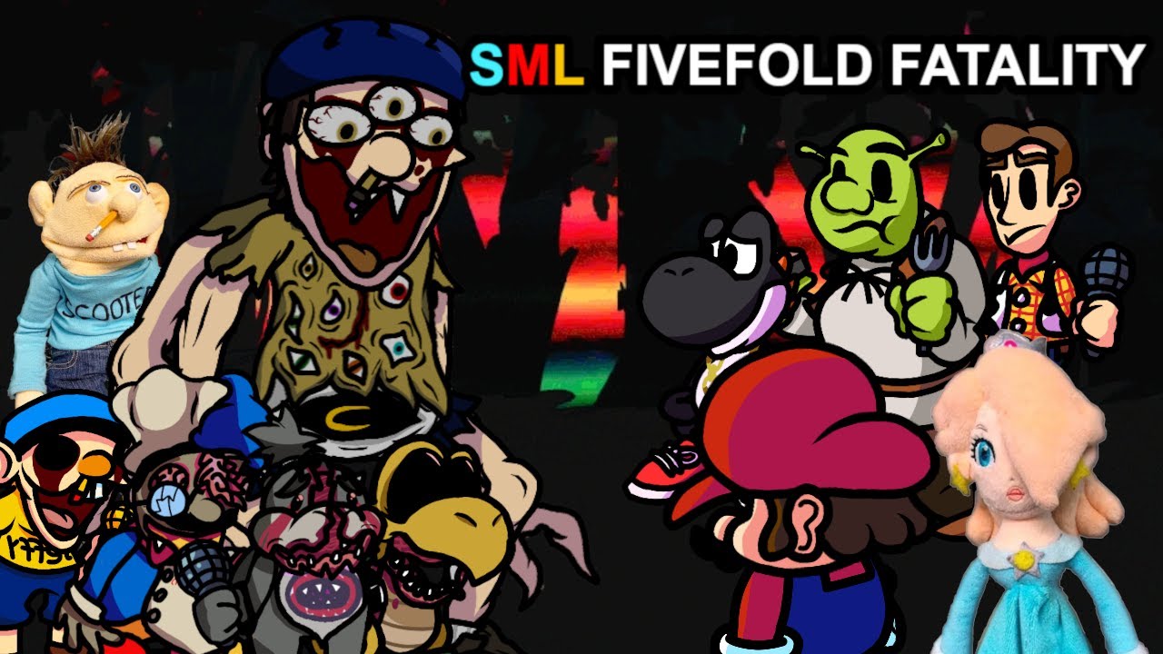 SML Fivefold Fatality | SML Friday Night Funkin' Cover - YouTube