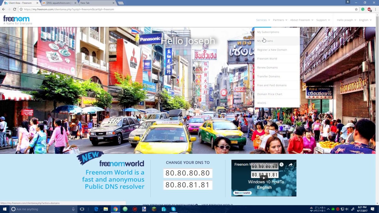 How to make Your Minecraft Server IP Into a Domain for FREE! - YouTube