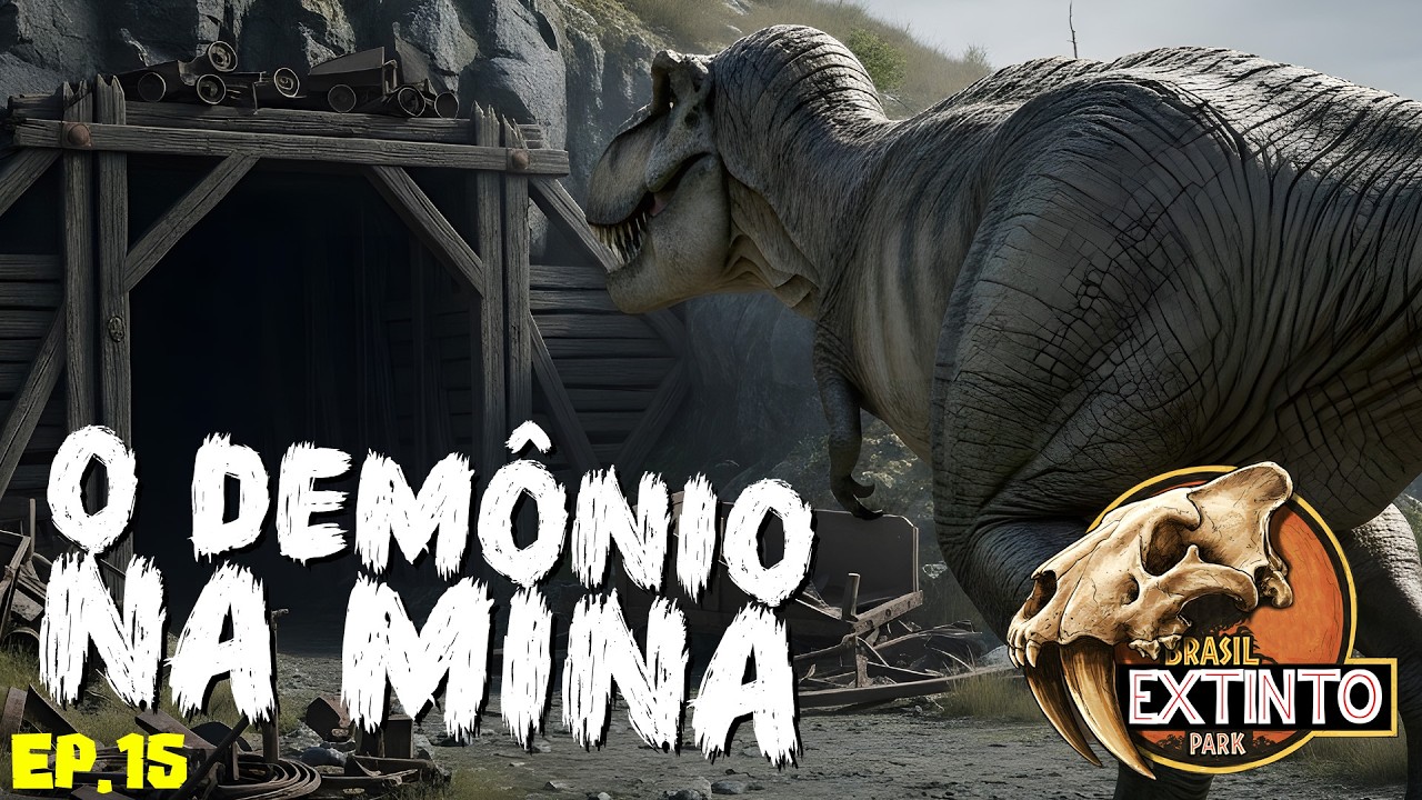 Luta Épica SMILODON vs T-REX no Coração da Montanha - YouTube