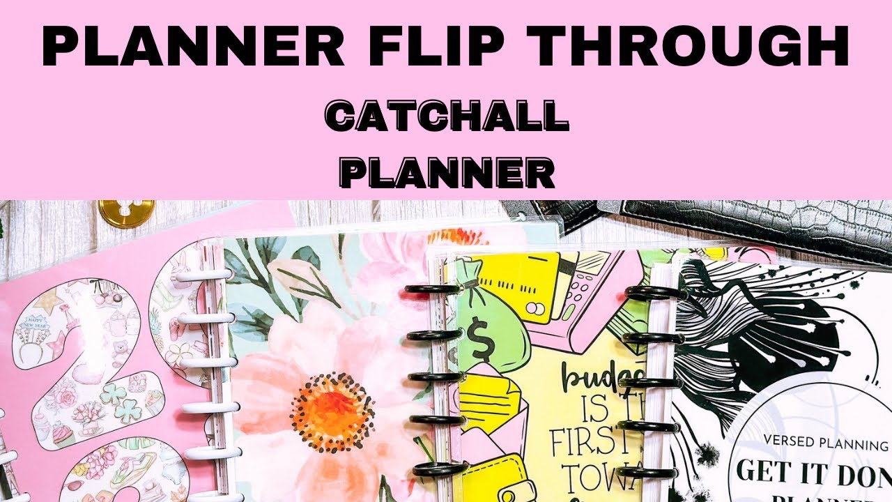 PLANNER FLIP THROUGH SERIES | CATCHALL PLANNER AFTER THE PEN | QUARTER ...