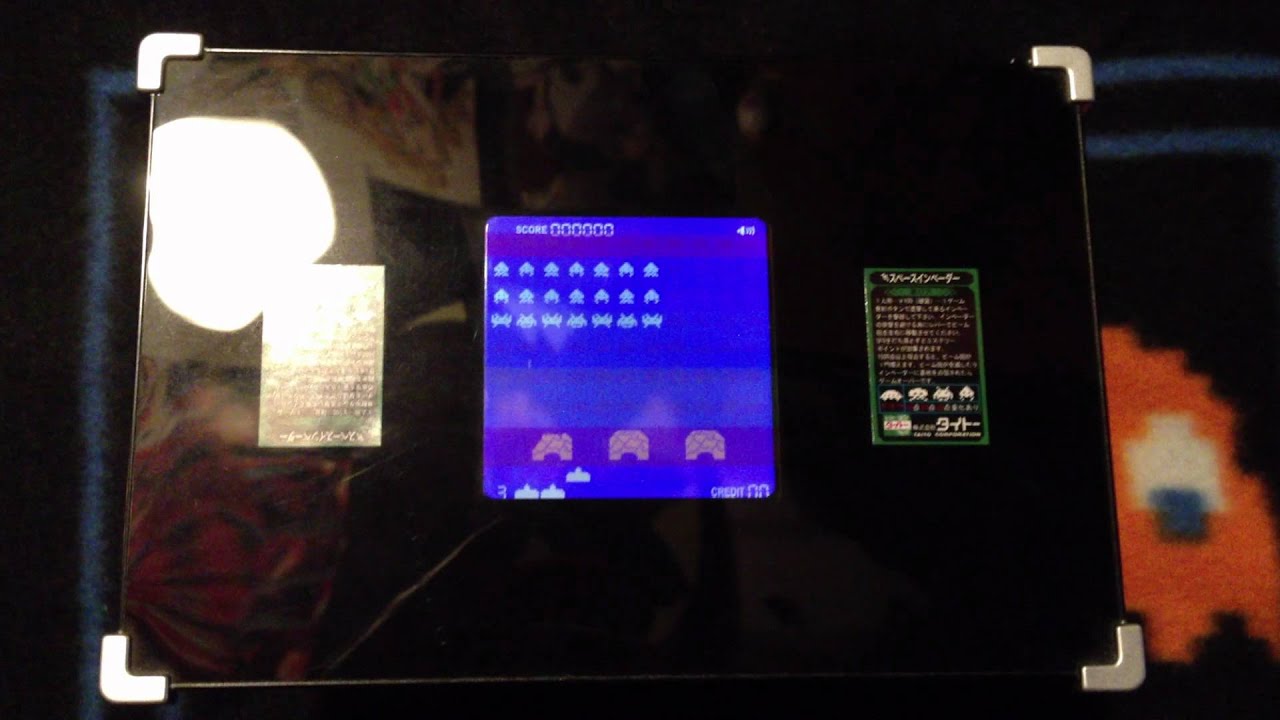 Space Invaders LCD Game Coin Bank スペースインベーダーLCDゲーム貯金箱 - YouTube