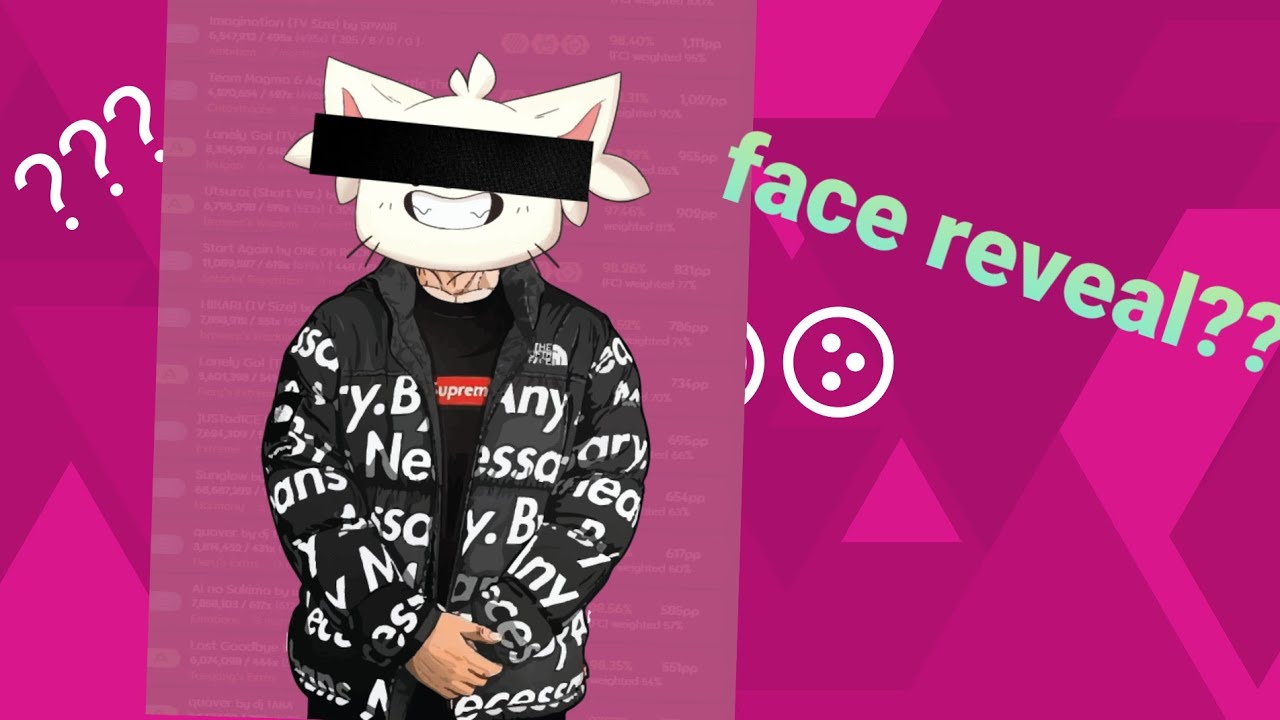 osu! Leaked photos of Whitecat's face???! - YouTube