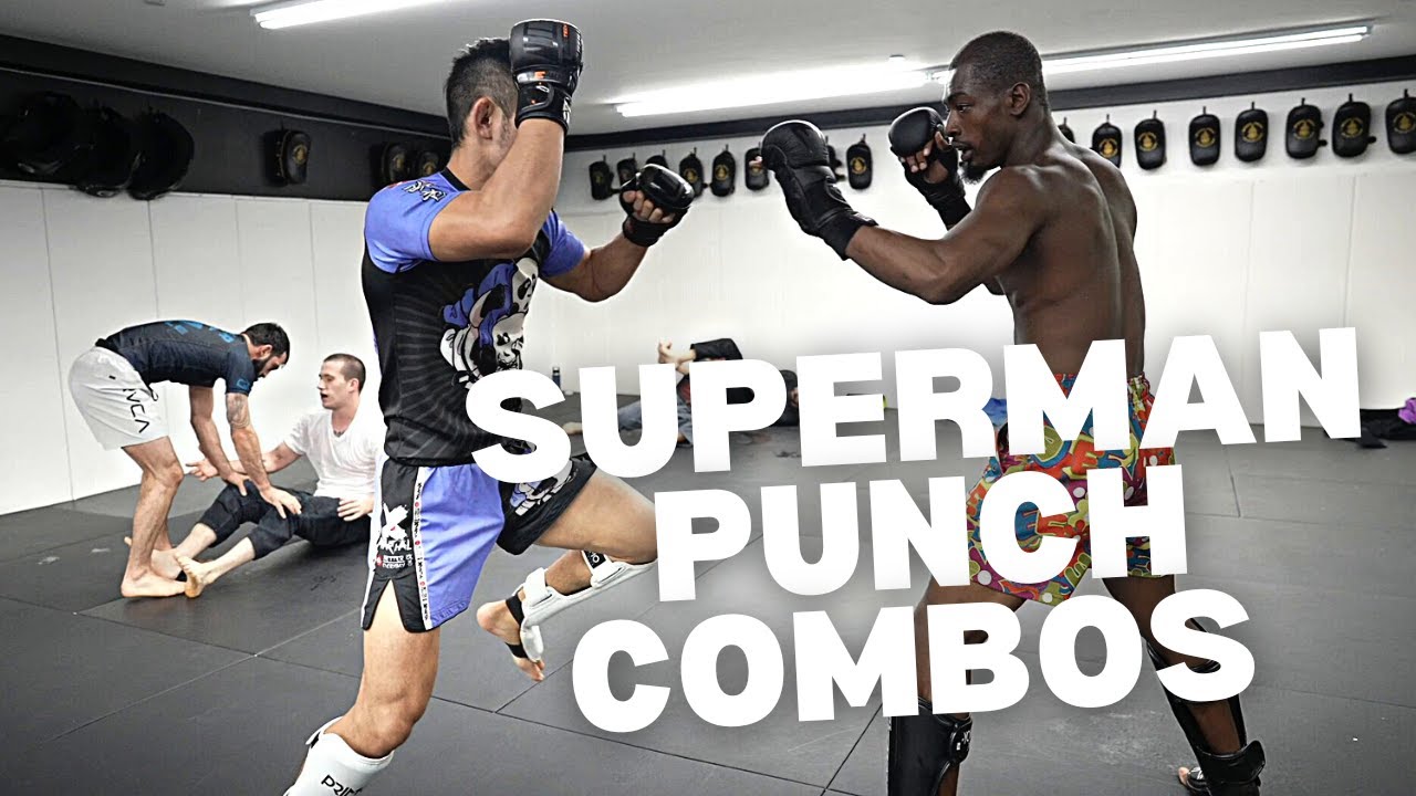 15 Superman Punch Combos (Real Time Sparring) - YouTube