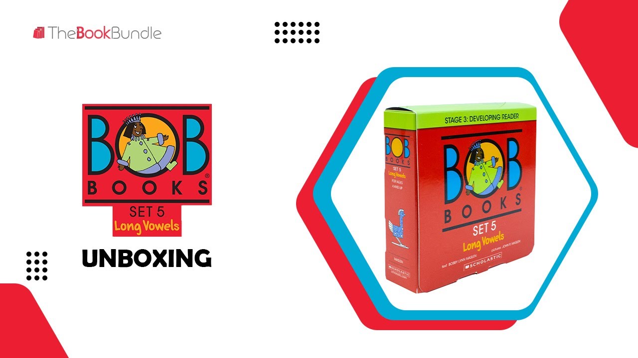 Bob Books - Long Vowels Box Set Phonics (Stage 3: Developing Reader) by ...