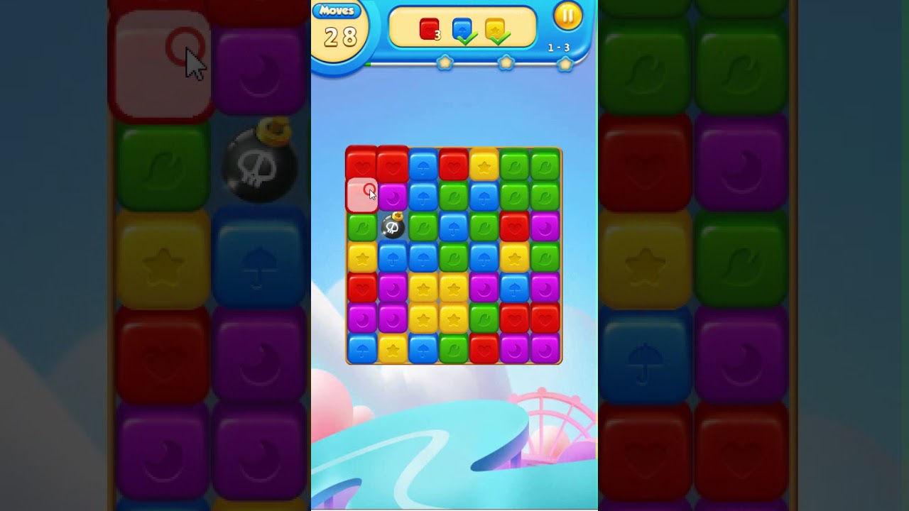 Toy Pop Cubes Level 1-3 - YouTube