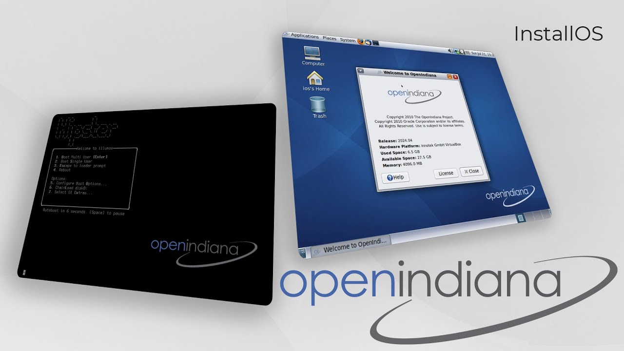 Installing OpenIndiana | InstallOS - YouTube