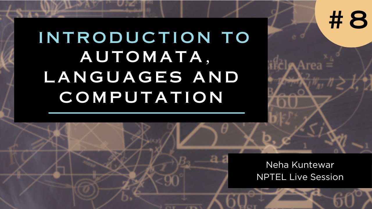 Introduction to Automata, Languages, Computation Week 8- Context Free Grammar - YouTube