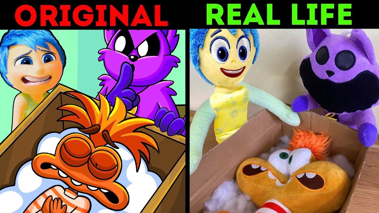 JOY's DREAM | Original vs Real Life l The Best TikToks of Inside Out 2 ...