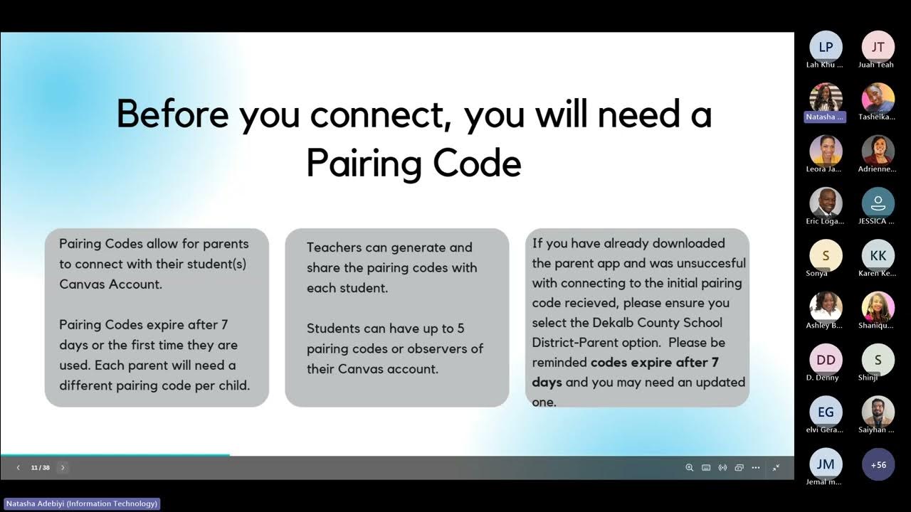 Connect with the Canvas Parent App November 2024 Tech Cafe - YouTube