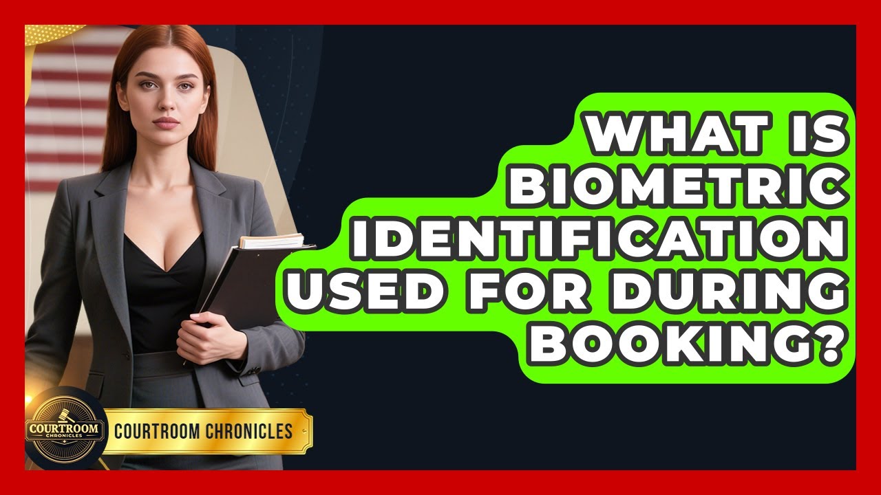 What Is Biometric Identification Used For During Booking? - Courtroom ...