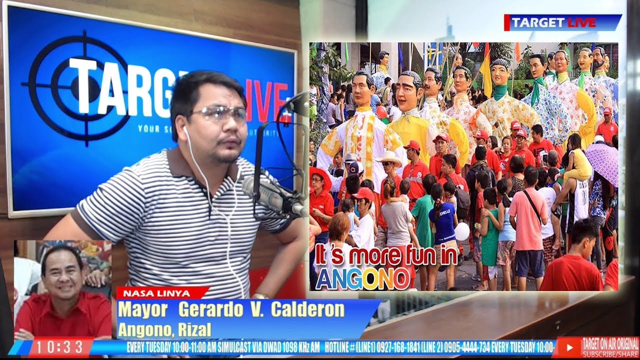 It 's more fun in ANGONO - Mayor Gerardo Calderon - YouTube